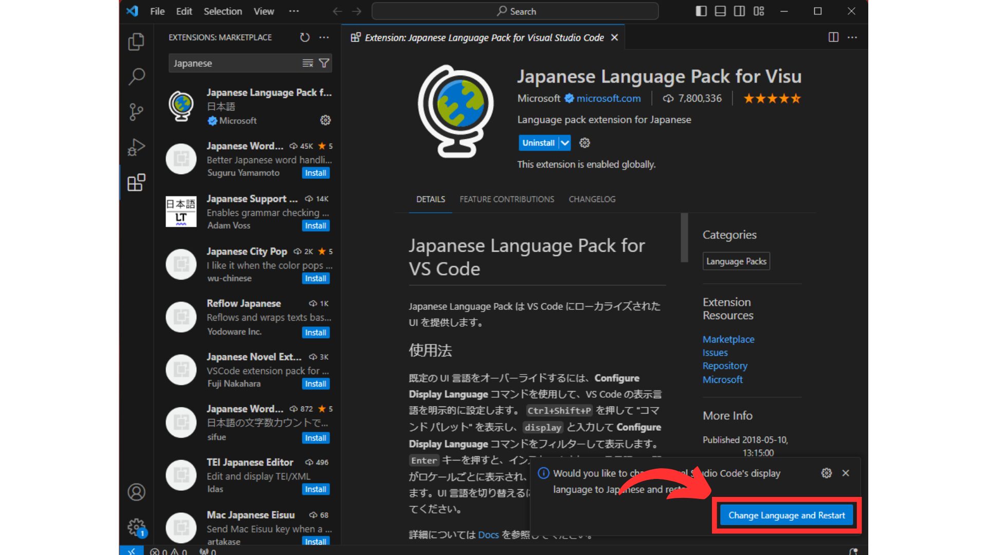 【python初心者向け】vscodeの導入・インストール～日本語化を3ステップで解説！ Pythonのソバ
